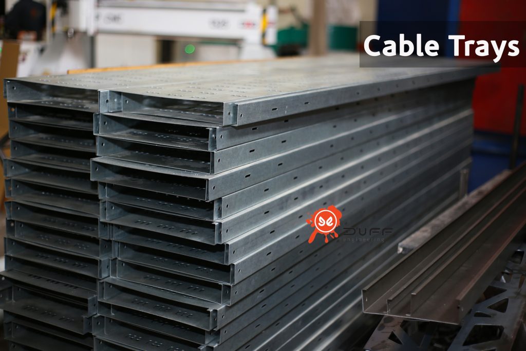 Galvanized/Powder Coated Cable Trays 50x25(mm) - 0.6mm - Duff ...